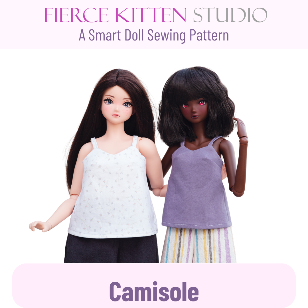 Camisole - A Smart Doll Sewing Pattern – Fierce Kitten Studio