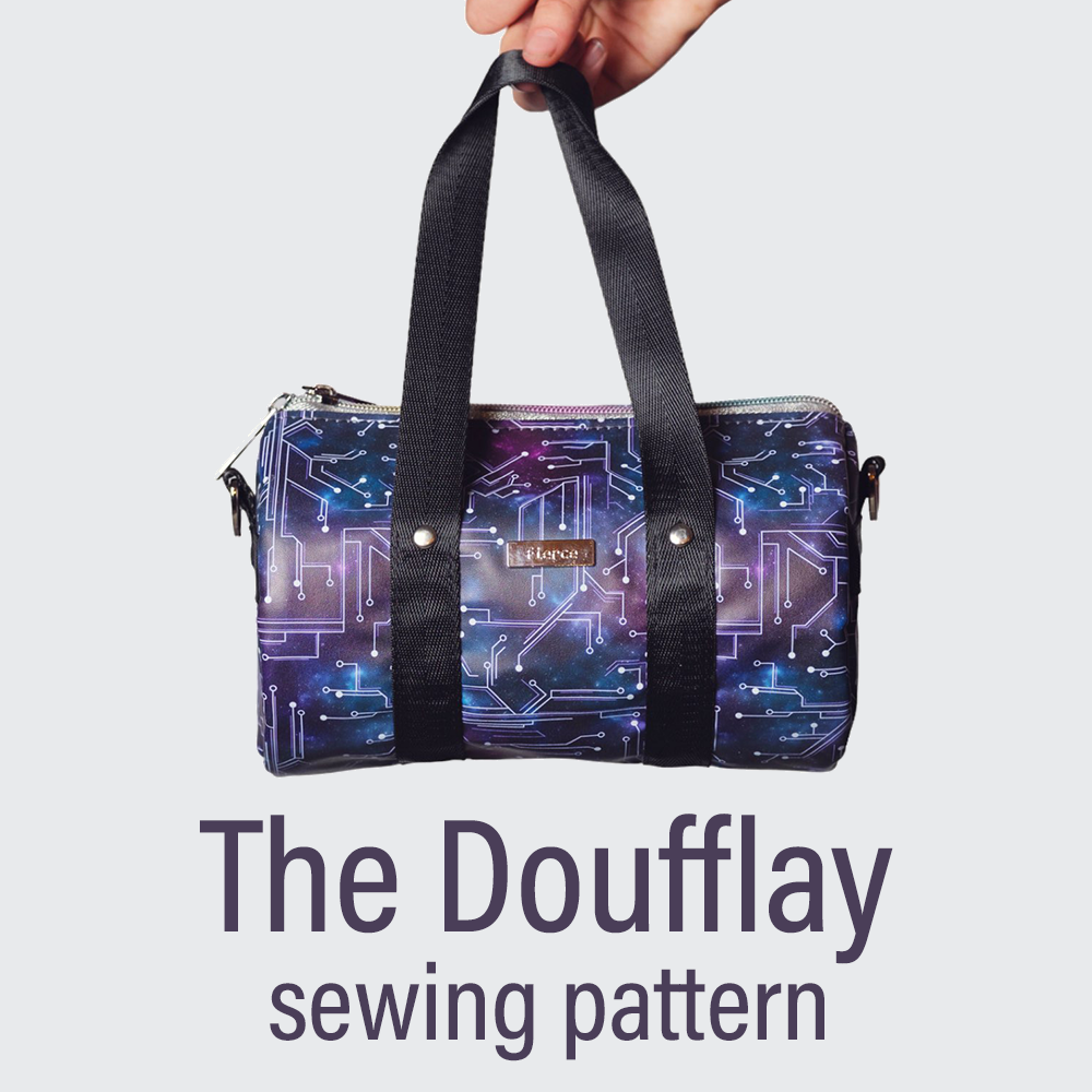 The Doufflay (Mini Duffle) Sewing Pattern – Fierce Kitten Studio