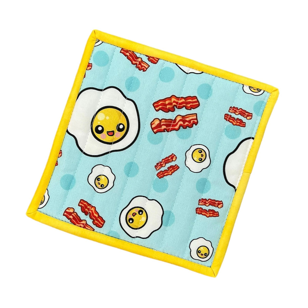 Wakey Wakey! Potholder – Fierce Kitten Studio